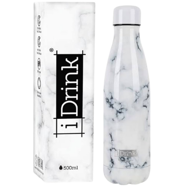 Thermal bottle 500ml Marble White – Espriso